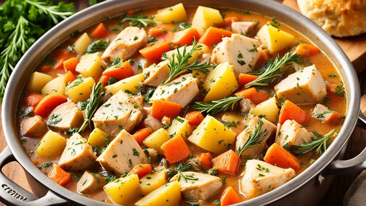 Hearty Chicken Stew Recipe - Simple & Delicious!