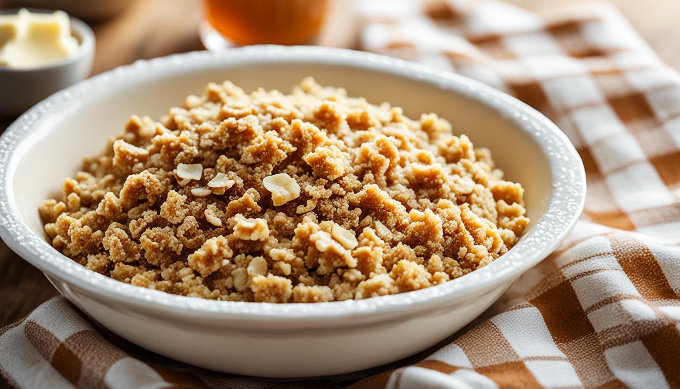 Easy Crumble Topping Recipe for Desserts!