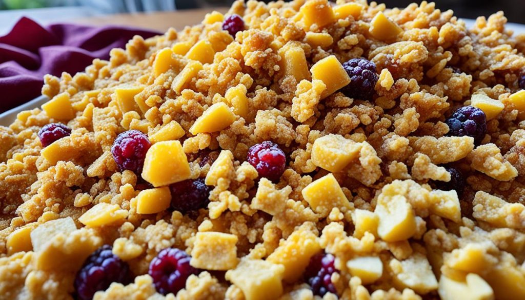 Easy Crumble Topping Recipe for Desserts!