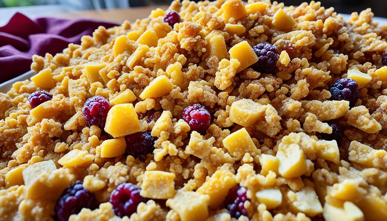 Easy Crumble Topping Recipe for Desserts!