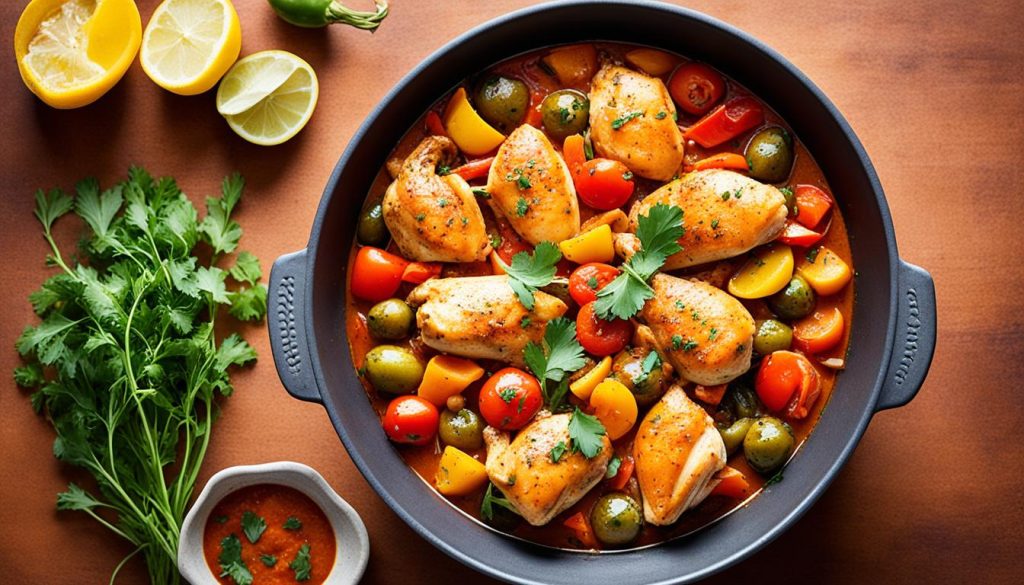 Moroccan Chicken Tagine Recipe | Easy & Flavorful!