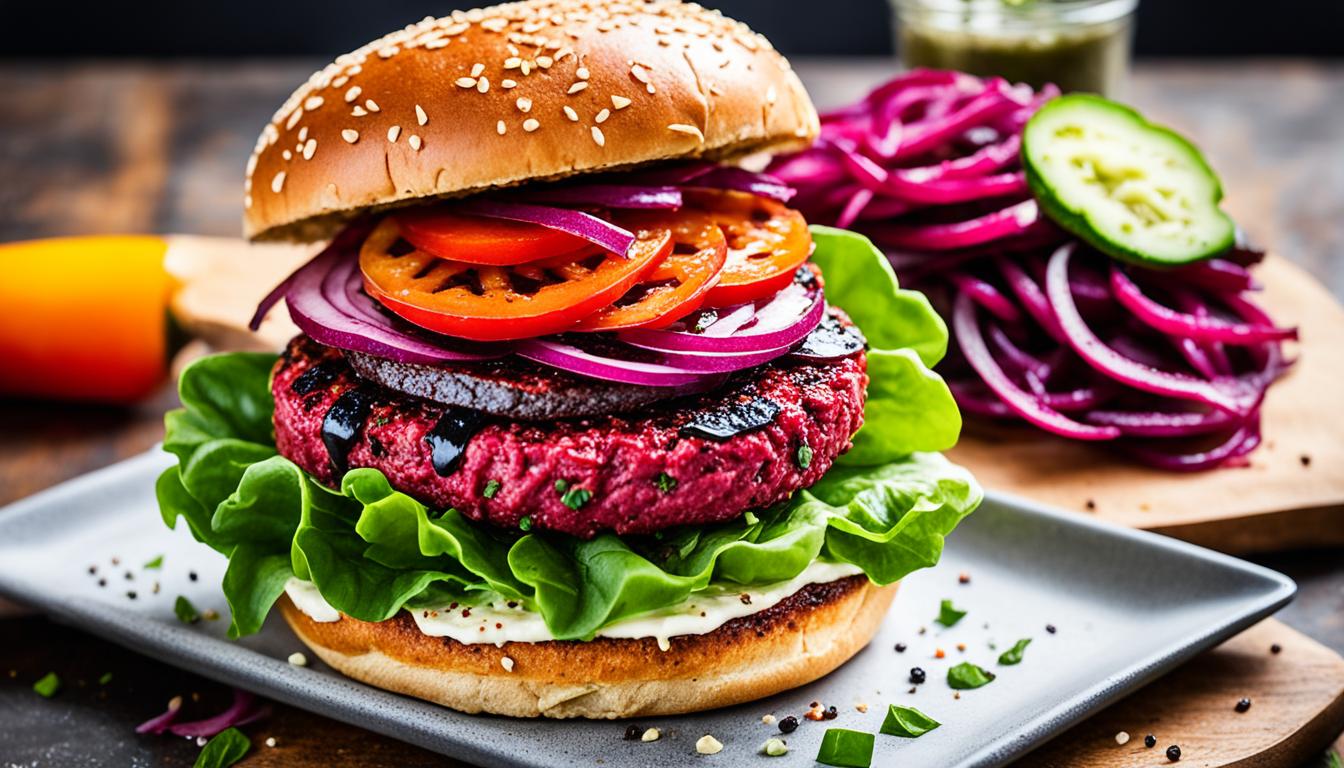 Easy Beetroot Burger Recipe | Veggie Delight!