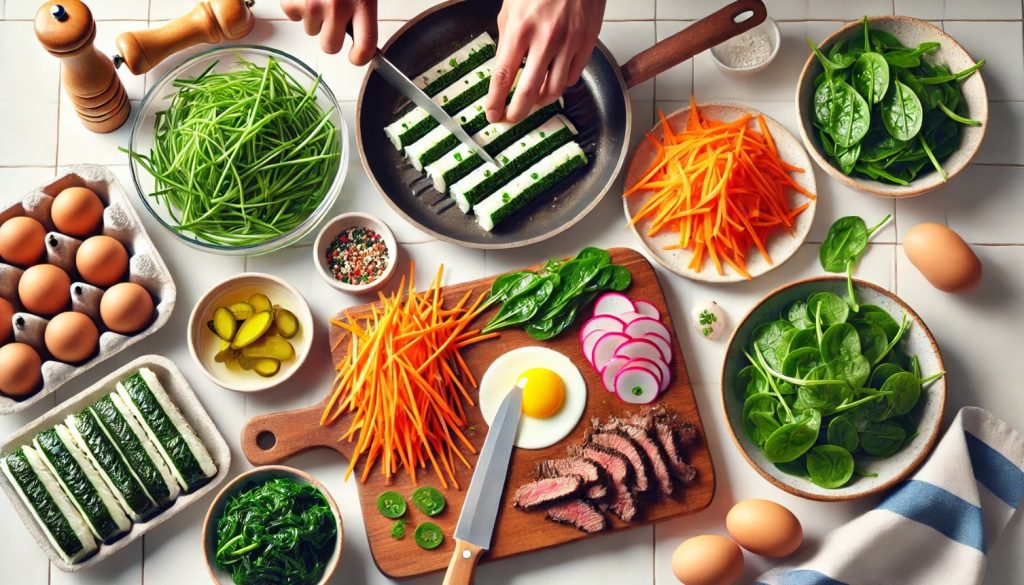 Kimbap Recipe: Quick and Easy Korean Picnic Favourite - Recipe to Cook