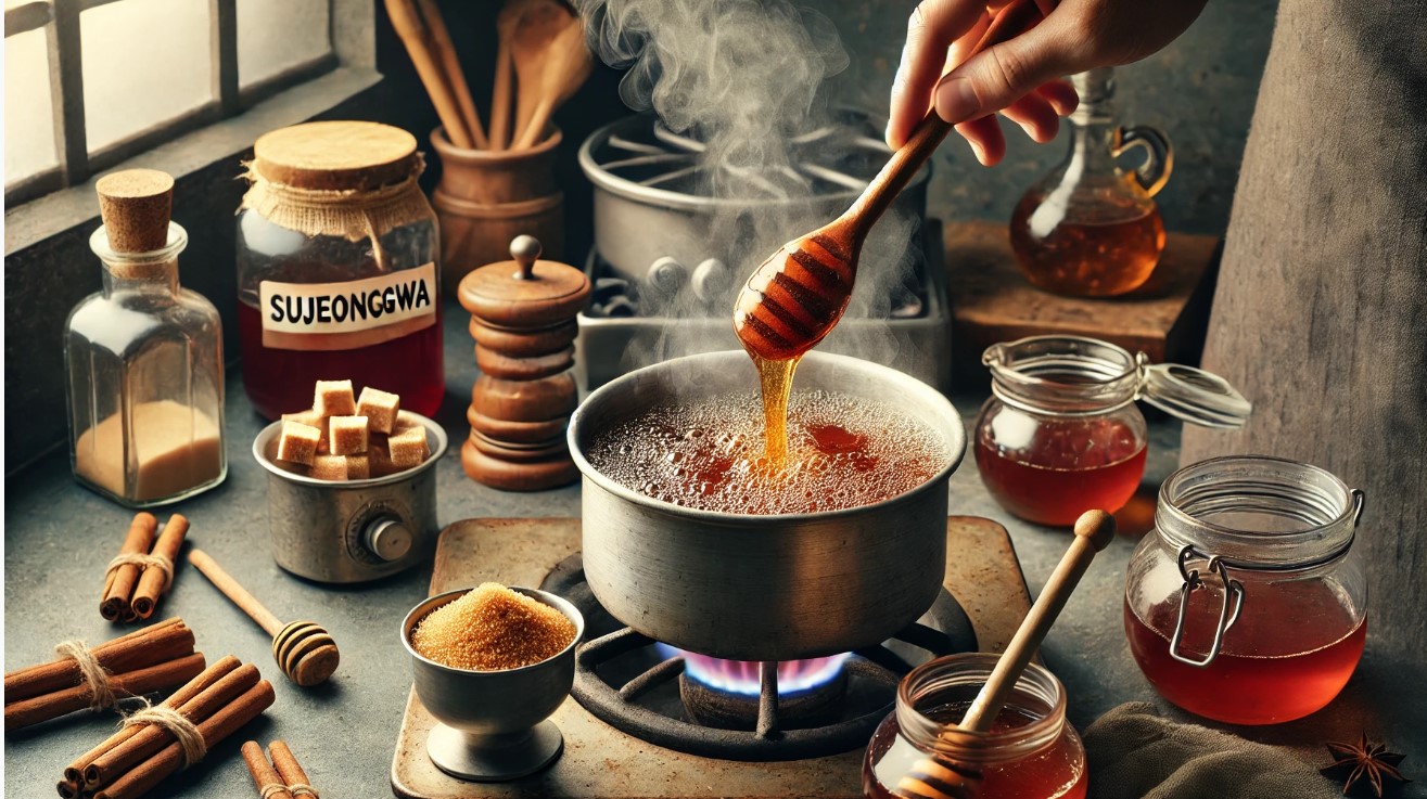 Sujeonggwa Recipe: A Warming Korean Cinnamon Punch - Recipe to Cook