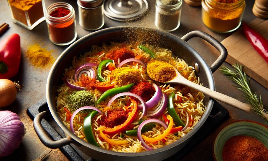 Nandos Spicy Rice Recipe | Step-by-Step Cooking Guide - Recipe to Cook