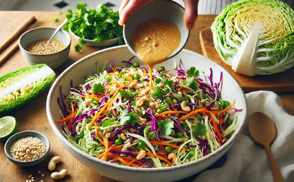 Asian Slaw Recipe | Easy and Delicious Salad - Recipe to Cook