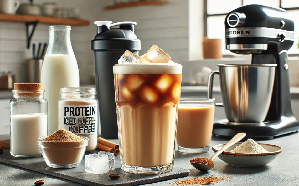 Protein Iced Coffee Recipe | Healthy Energy Boost